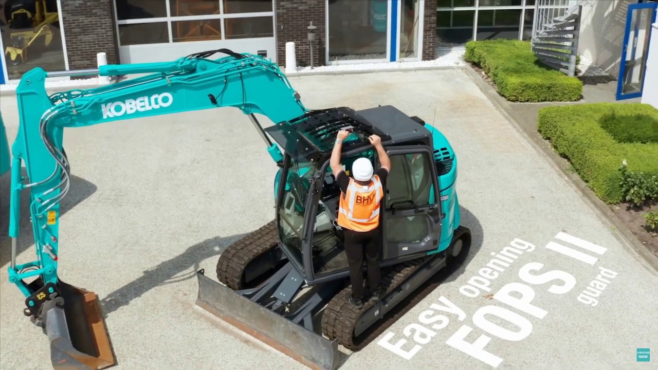 KOBELCO SK75SR-7 e SK85MSR-7 La nuova serie di escavatori categoria 8-9 ...
