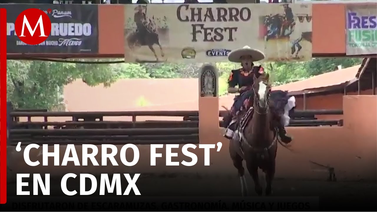 Así se vivió la primera edición del 'Charro Fest' en la Ciudad de ...