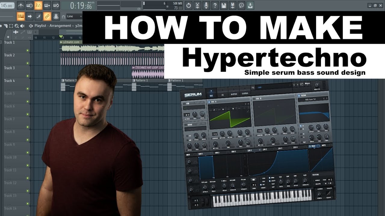 How To Hyper Techno | Simple serum bass sound design + 5 FREE presets ...