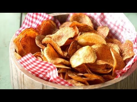 HOW TO MAKE CRISPY POTATO CRISPS - YouTube