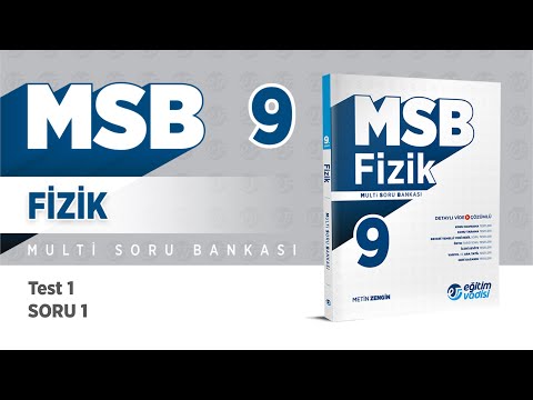 9  Sınıf Fizik Multi Soru Bankası 01  Ünite Test 01 Soru Çözümleri