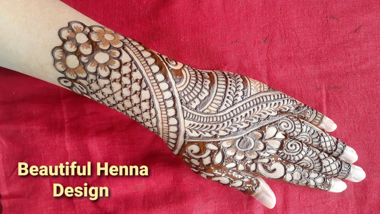 Beautiful Henna Design | Mehndi Designs - YouTube