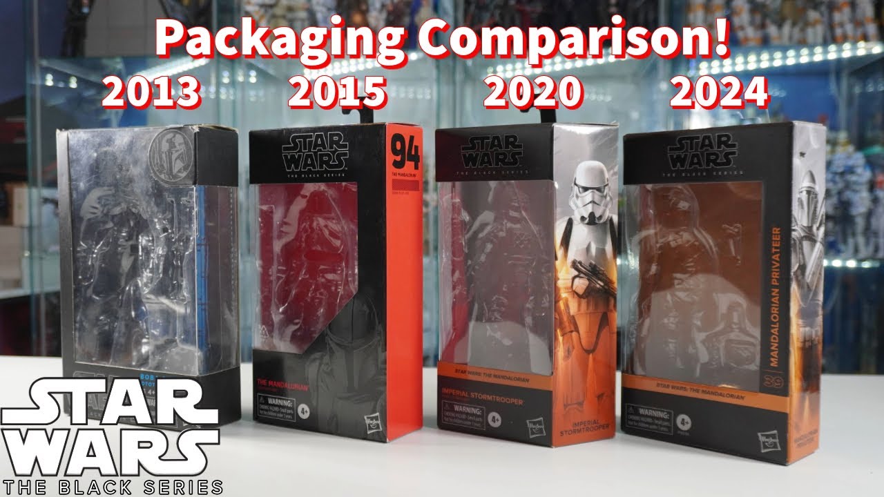 Black Series Packaging Comparison! (2013-2024) - YouTube