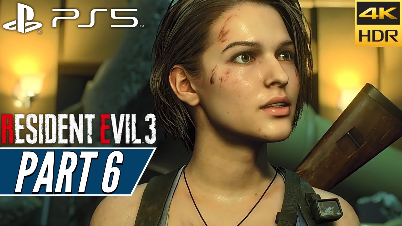 RESIDENT EVIL 3 REMAKE (PS5) Walkthrough Gameplay PART 6 [4K 60FPS HDR ...