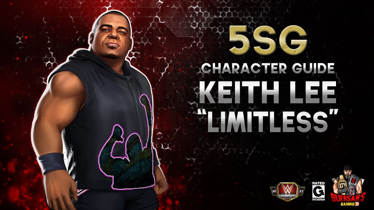 5SG Character Guide: Keith Lee "Limitless" Gameplay! / WWE Champions 😺 ...