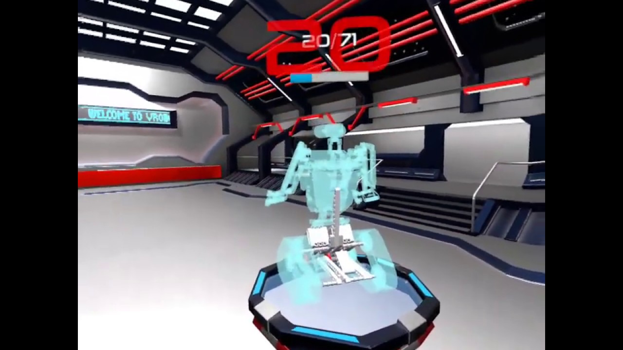 VRobot Robotics in VR Oculus Quest / Sidequest LEGO VR Building - YouTube