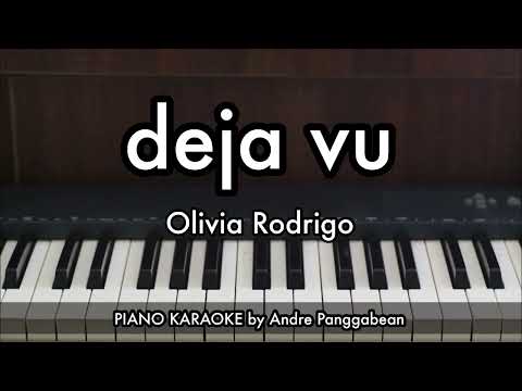 deja vu - Olivia Rodrigo | Piano Karaoke by Andre Panggabean