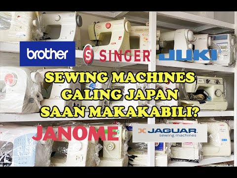 MURANG Bilihan ng mga SEWING MACHINES!!! - YouTube