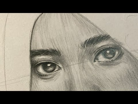 Lets draw - Random portrait | Pencil drawing tutorial #art #trending # ...