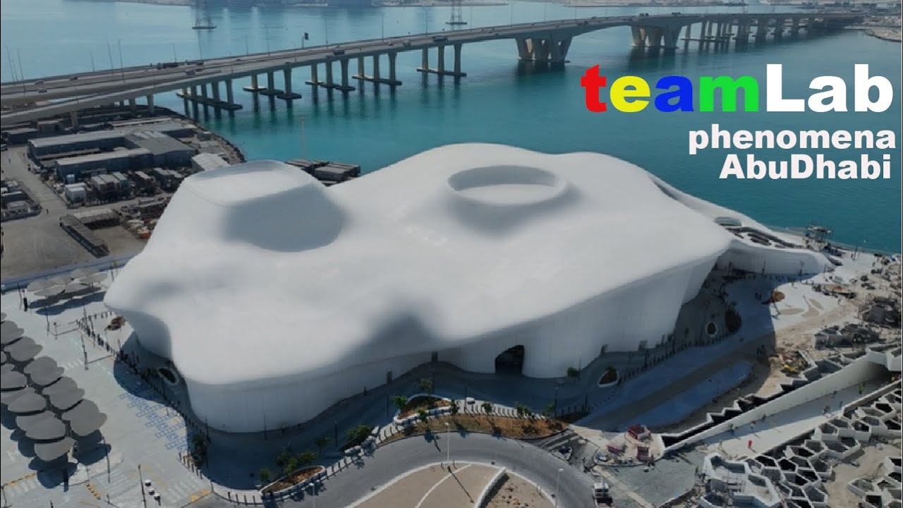 teamLab Phenomena Abu Dhabi UAE - YouTube