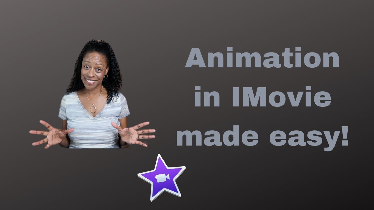 How to animate graphics in IMovie - YouTube
