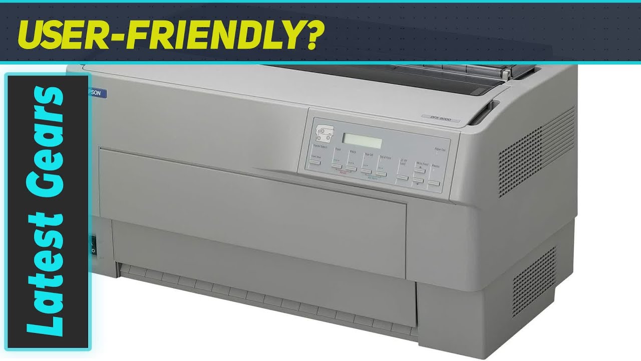Epson DFX-9000 Dot Matrix Printer: The Ultimate Solution for High-Speed ...