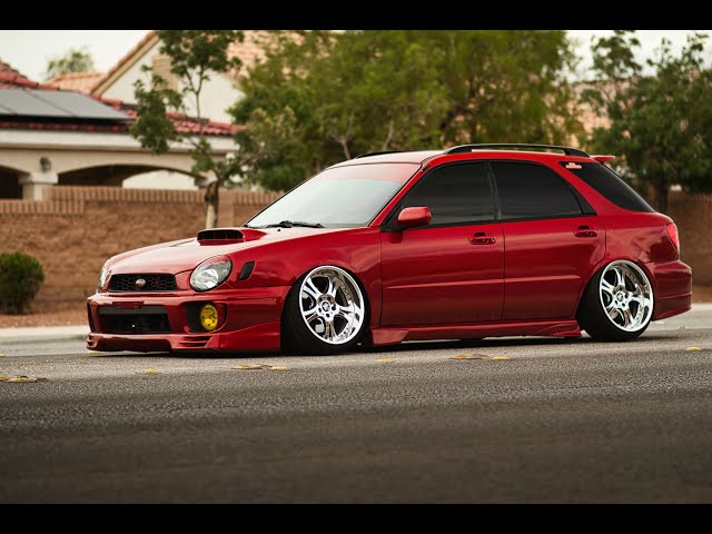 Stanced Subaru Wagon Krispy Media's 700 Horsepower Subaru Legacy Wagon