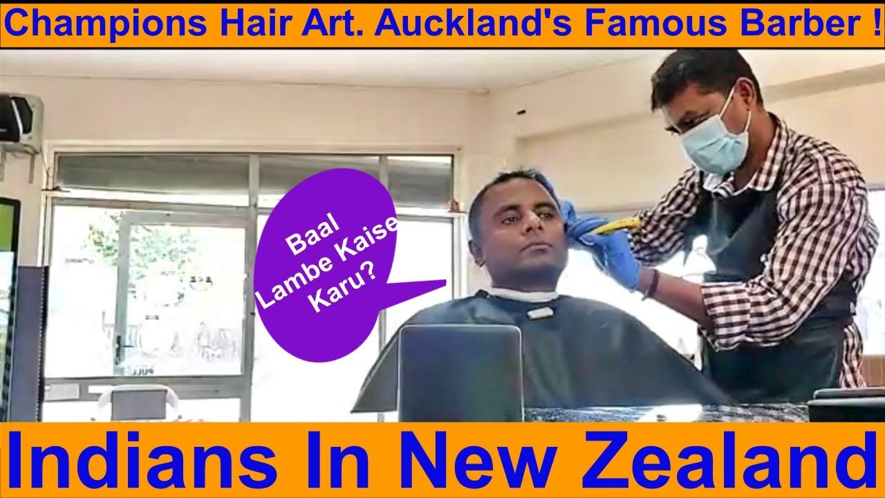 I Went To the Famous Indian Barber In New Zealand | Best Hair Salon ...