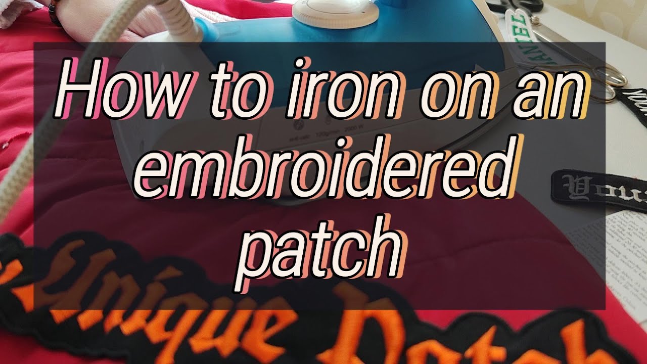 How to iron on patches | How to use iron on patches on jeans, jackets # ...