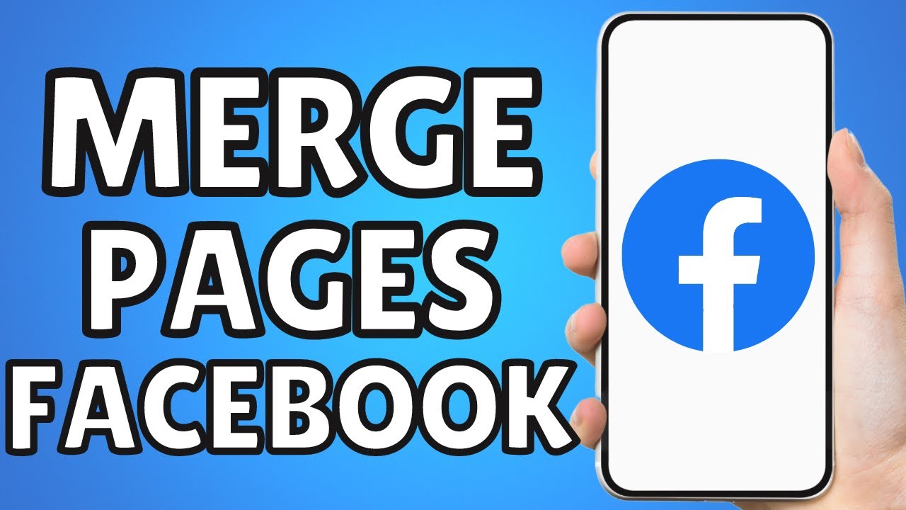 How To Merge Facebook Pages | How To Merge Facebook Pages 2023 - YouTube