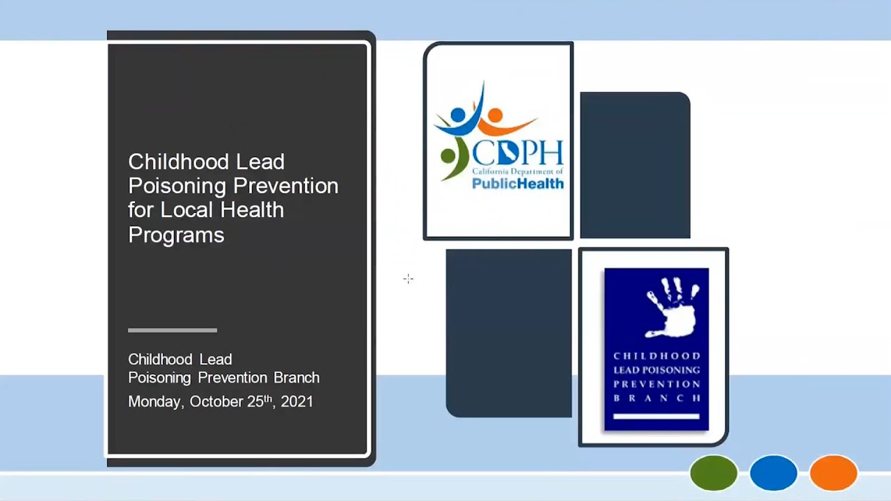 Lead Week 2021 Webinar for Local Health Programs - YouTube
