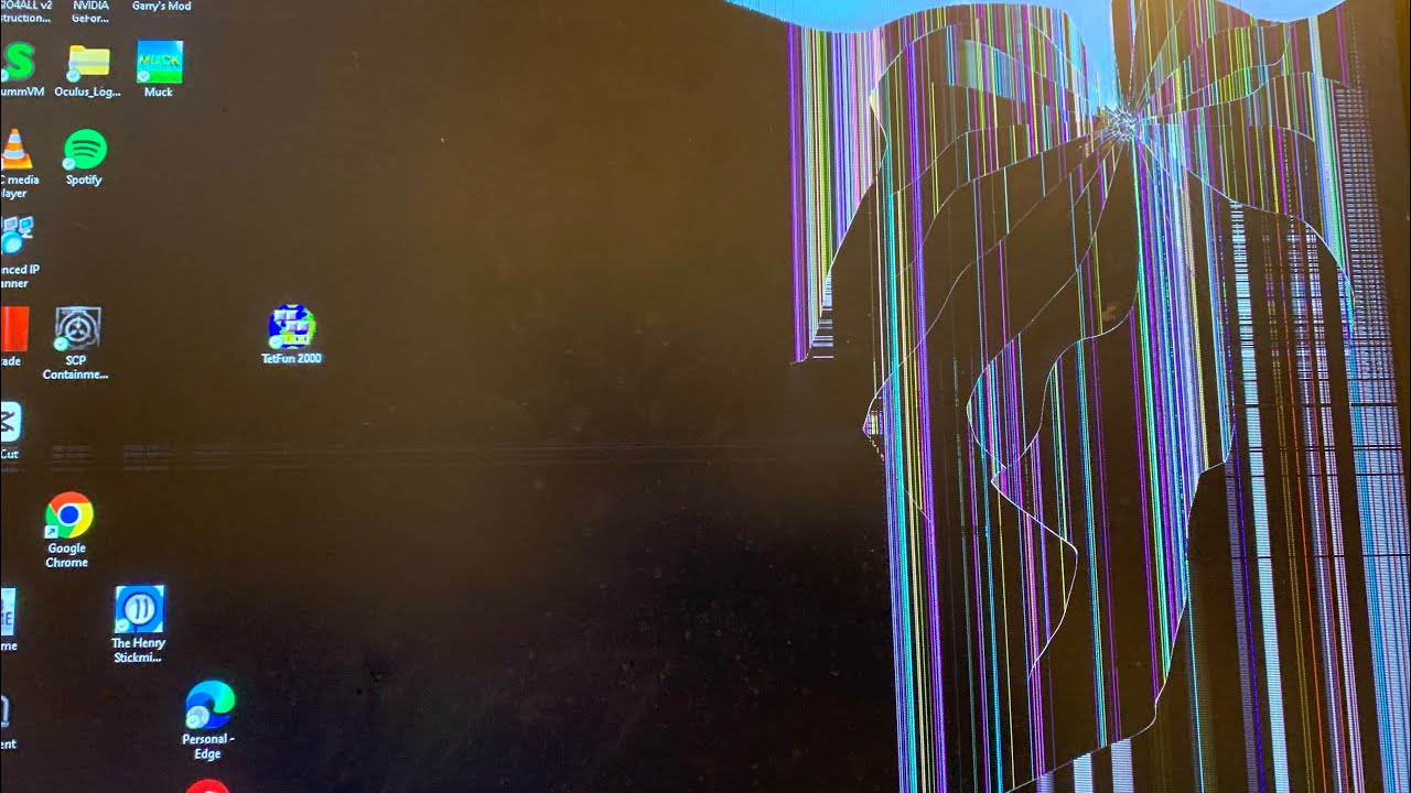 Geometry Dash rage (Broken monitor) - YouTube