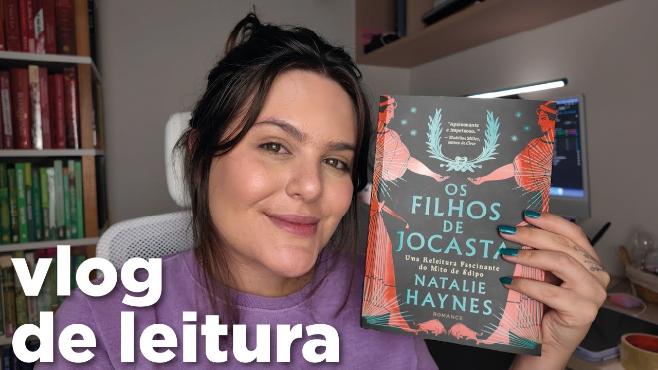 lendo comigo OS FILHOS DE JOCASTA, uma releitura grega | vlog de leitura - YouTube