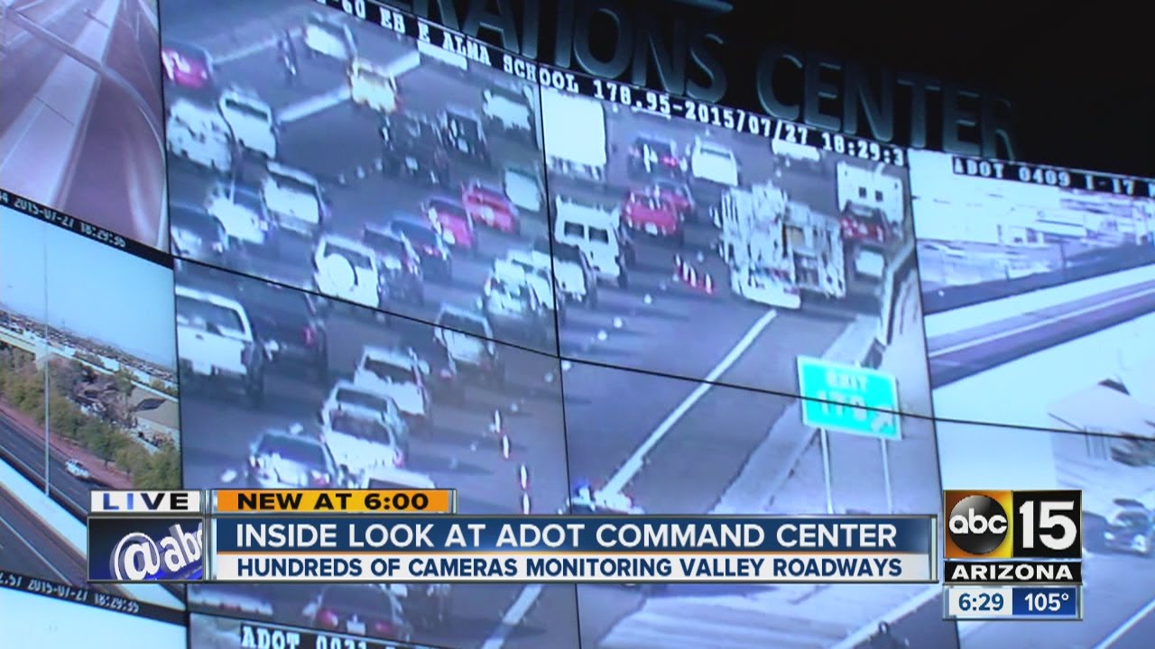 Inside look at ADOT command center - YouTube