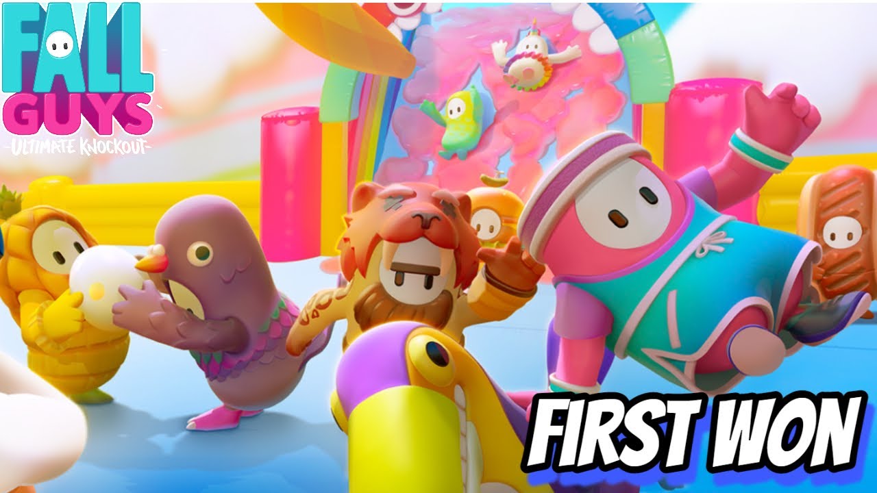 first win in fall guys | fall guys - YouTube