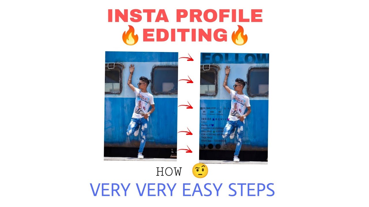Insta profile editing🔥 - YouTube