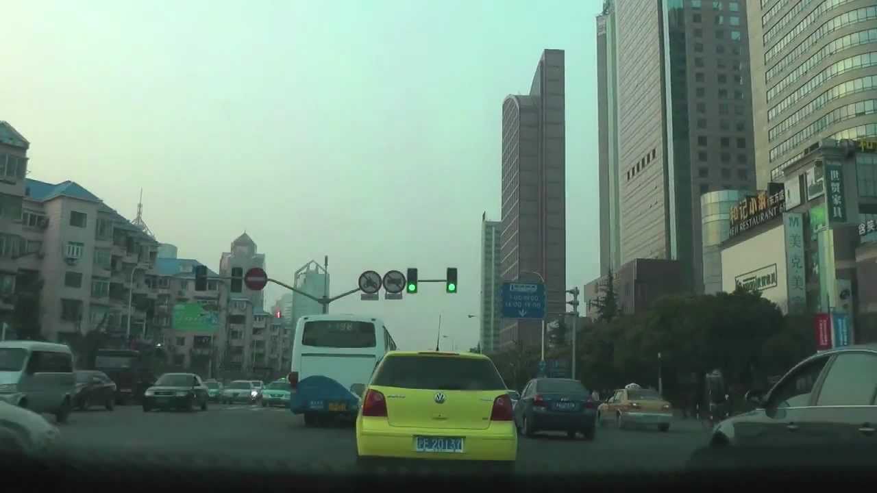 Driving and sightseeing in Shanghai and surroundings - YouTube