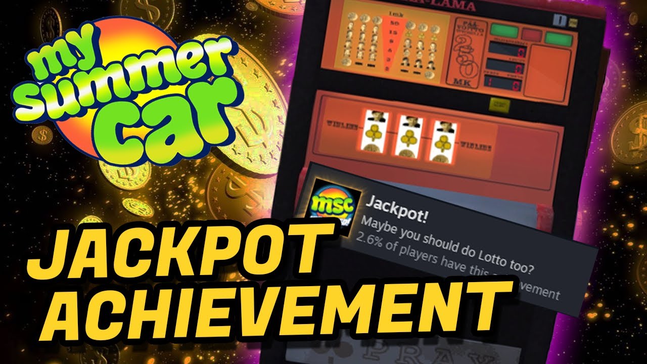 How to Get the Jackpot! Achievement in My Summer Car - YouTube