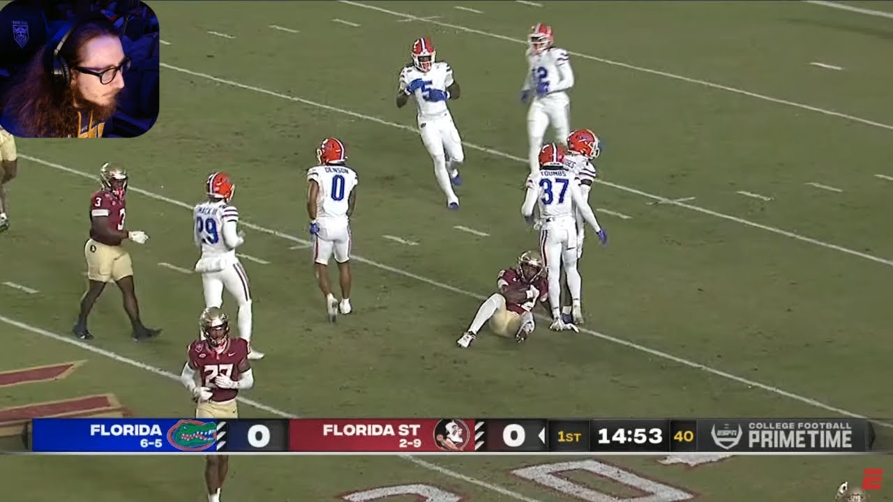 REACTING TO Florida Gators vs Florida State Seminoles | Full Game ...