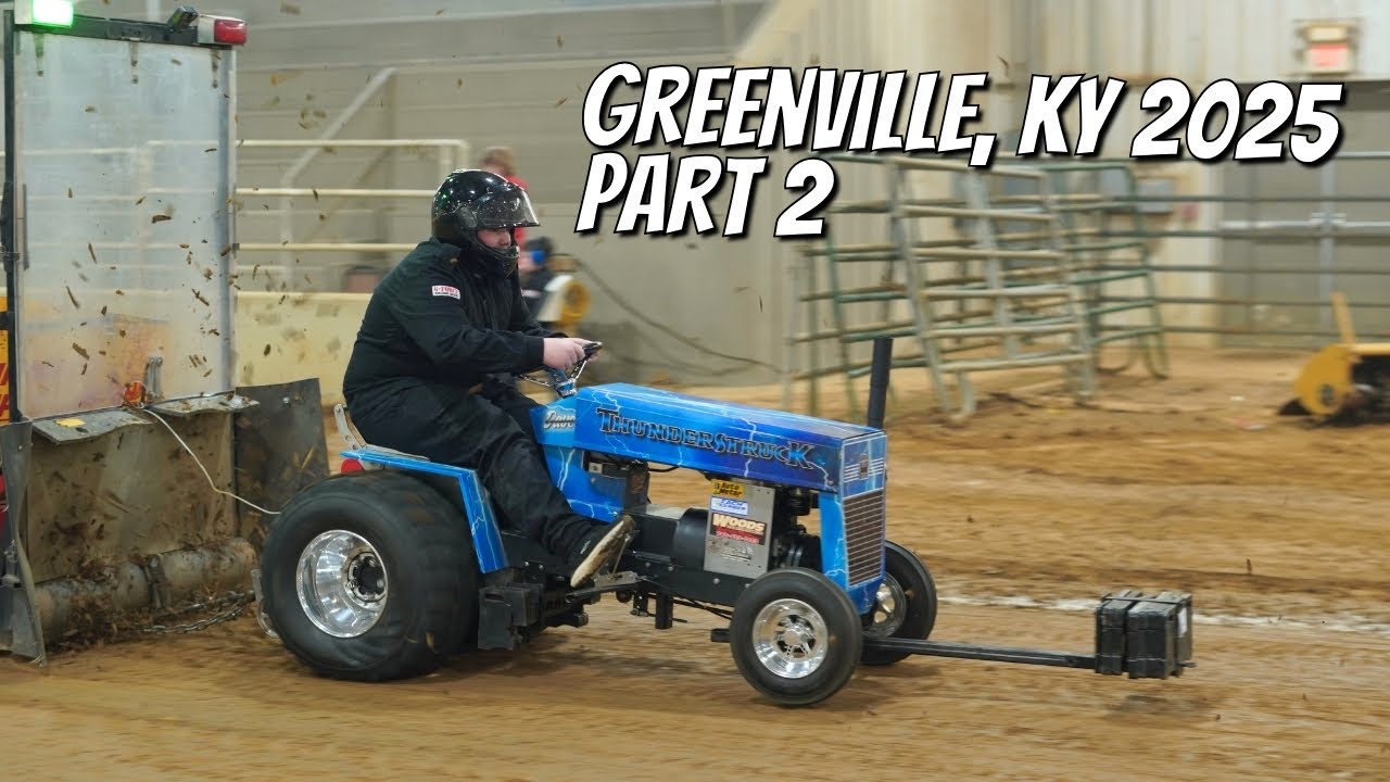Garden Tractor Pulling in Greenville, KY 2025 - Part 2 - YouTube