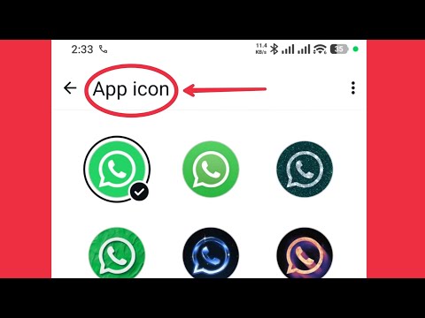 How To Change App Icon In WhatsApp || WhatsApp Me App Icon Change Kaise Kare