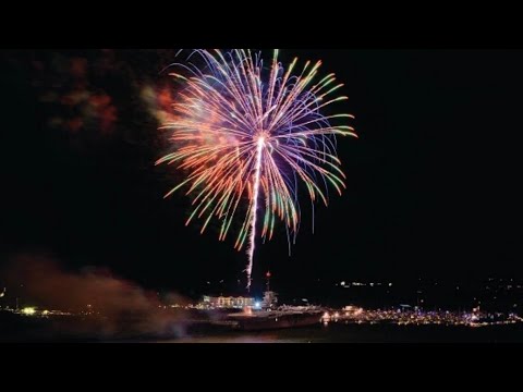 Fireworks New Year Celebration/ Newquay 2022-2023 - YouTube