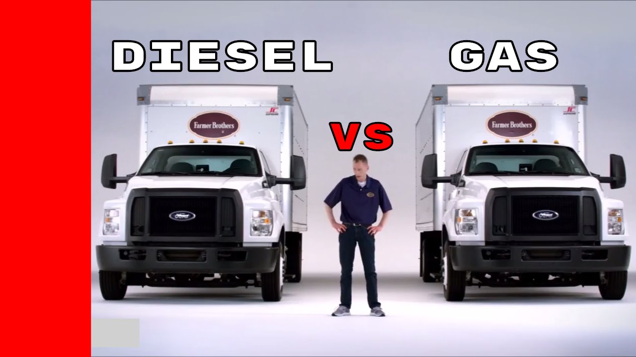 Gas vs Diesel - Ford Medium Duty Commercial Trucks - YouTube