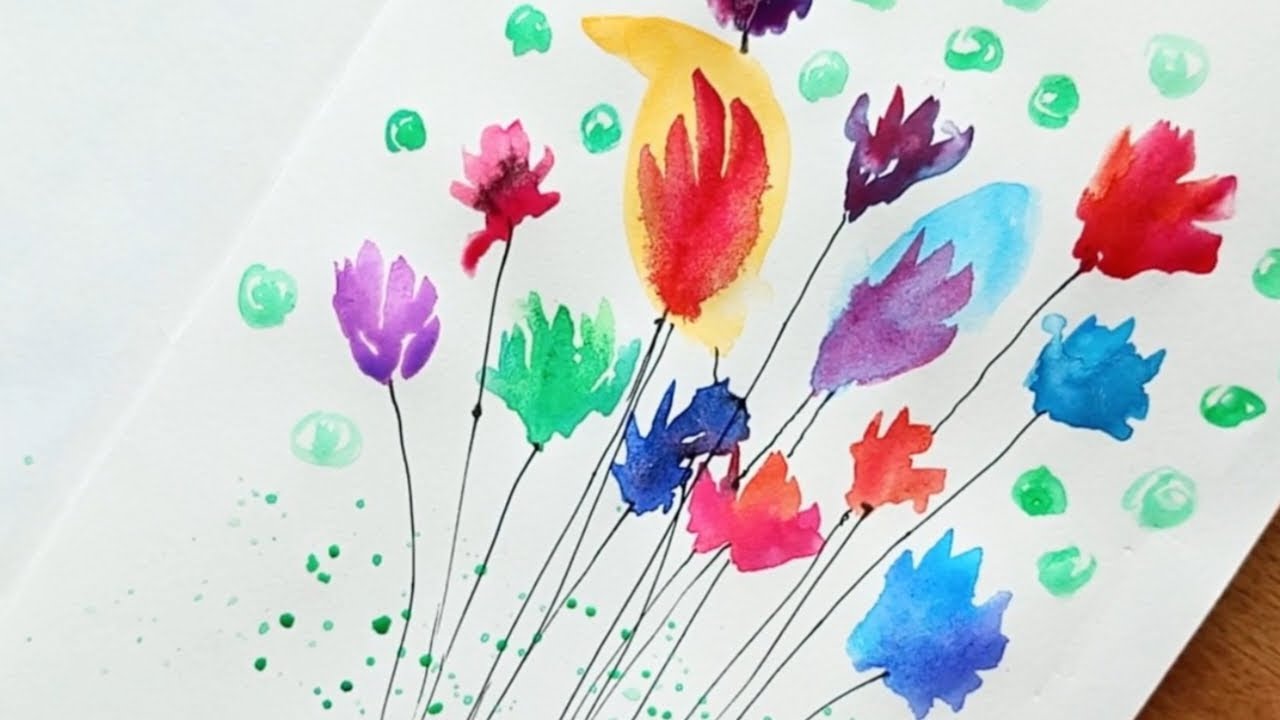 Art of simple painting | #simpleart #beginnersart - YouTube