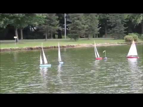 Soling 1 Meter Race 2 on 8/6/19 - YouTube