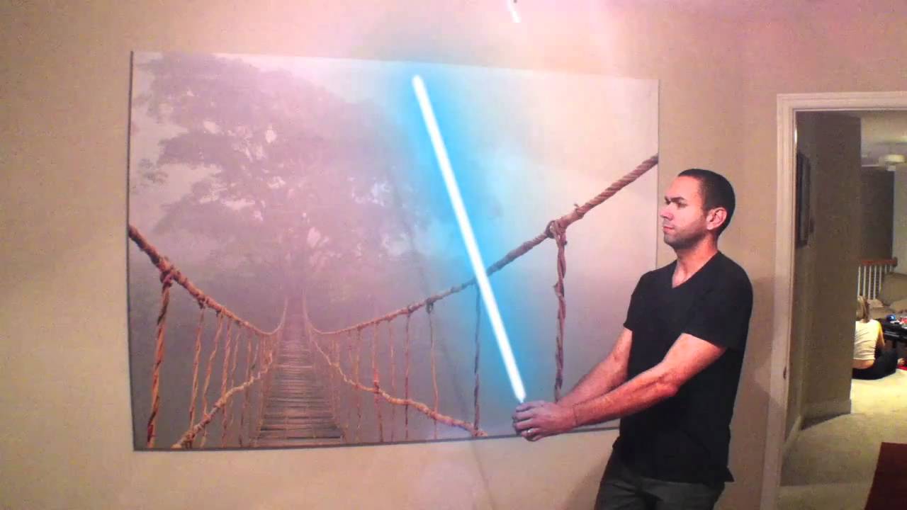 Lightsaber Test w/ help from After Effects and Video Copilot dot net ...