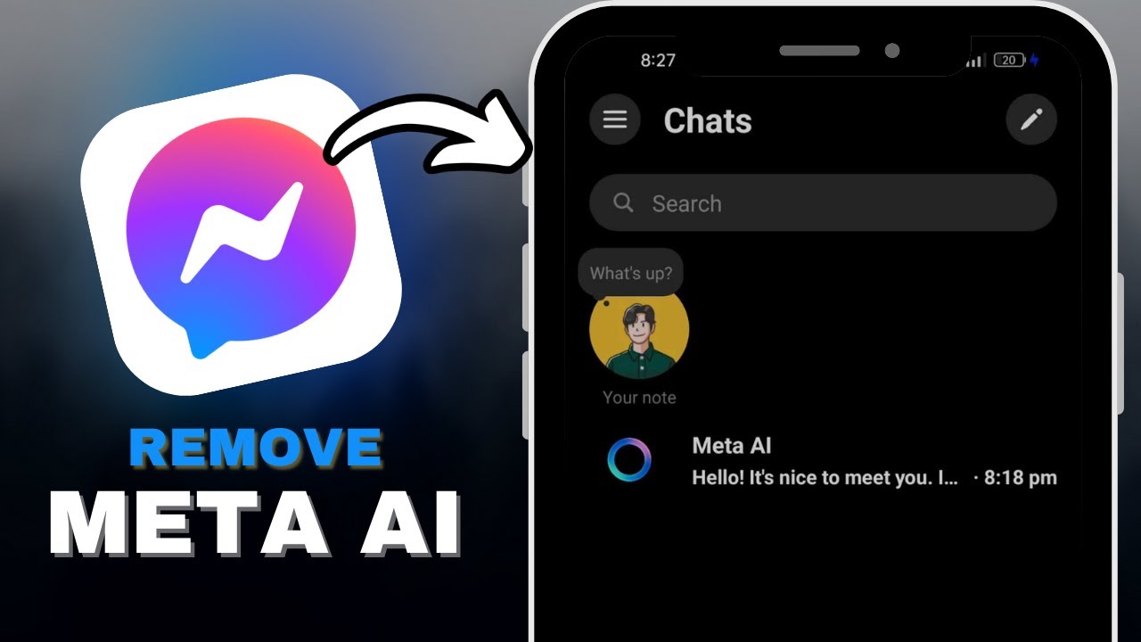 How to Remove Meta AI on Messenger in SECONDS! - YouTube