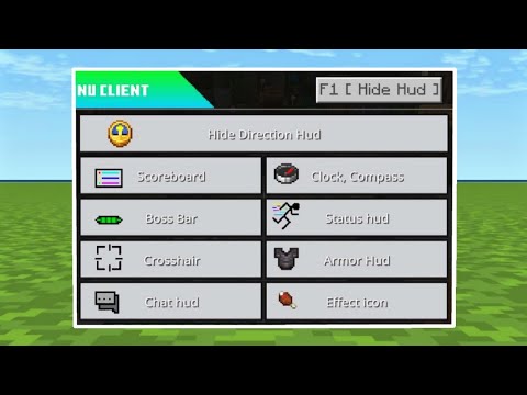 Mod Menu Client For MCPE 2023! - Minecraft Bedrock Edition - YouTube
