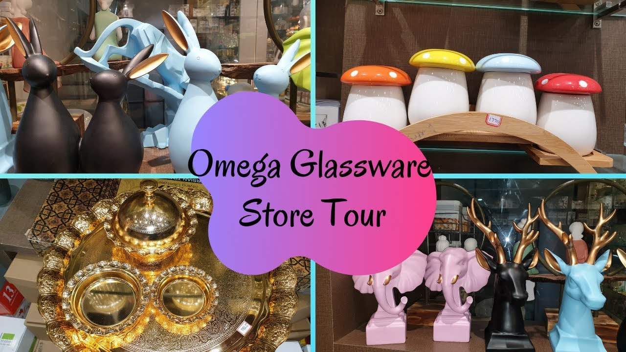 Omega Glassware Store Tour | Omega Glassware Keelkattalai | Philocaly ...