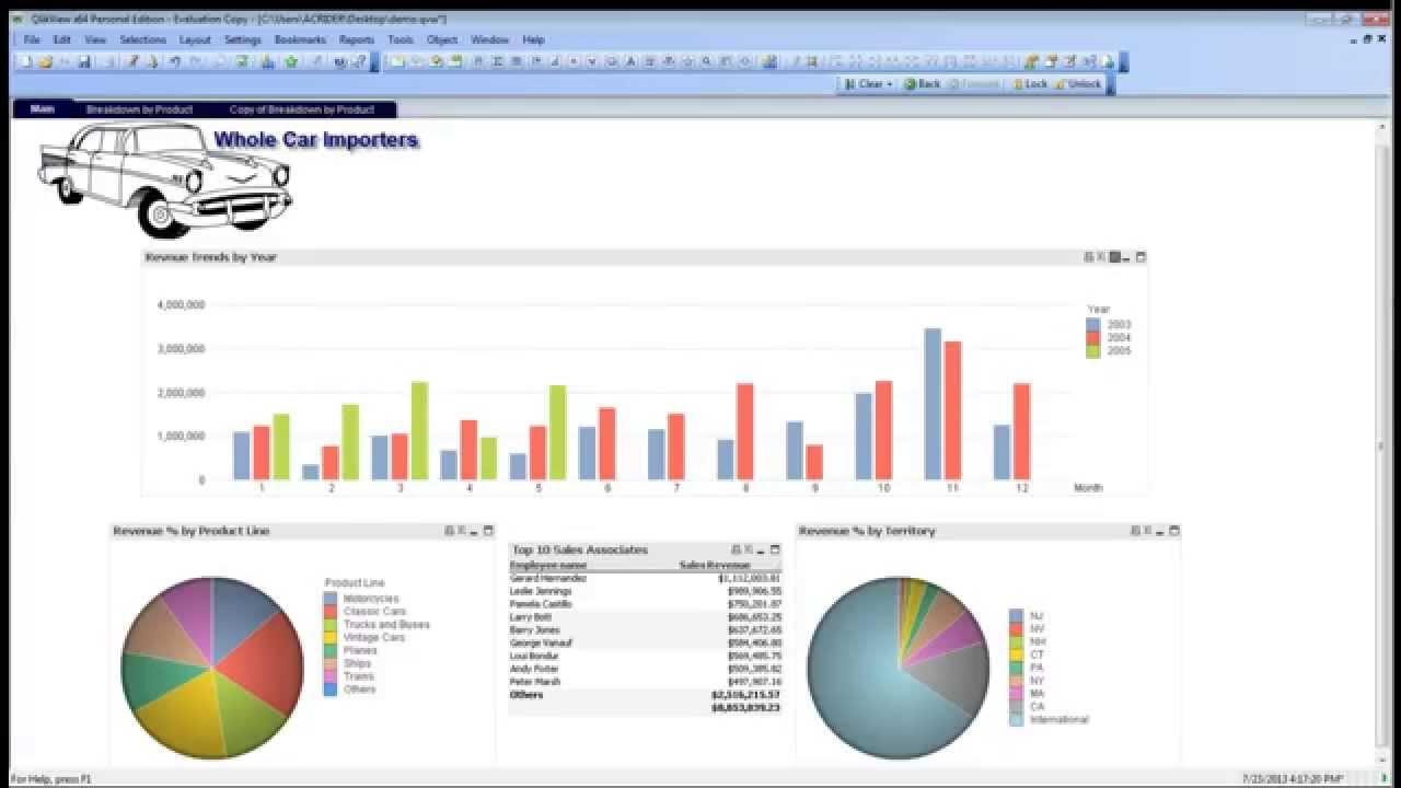 Importing Data from SQL Server into Qlik (QlikView) - YouTube