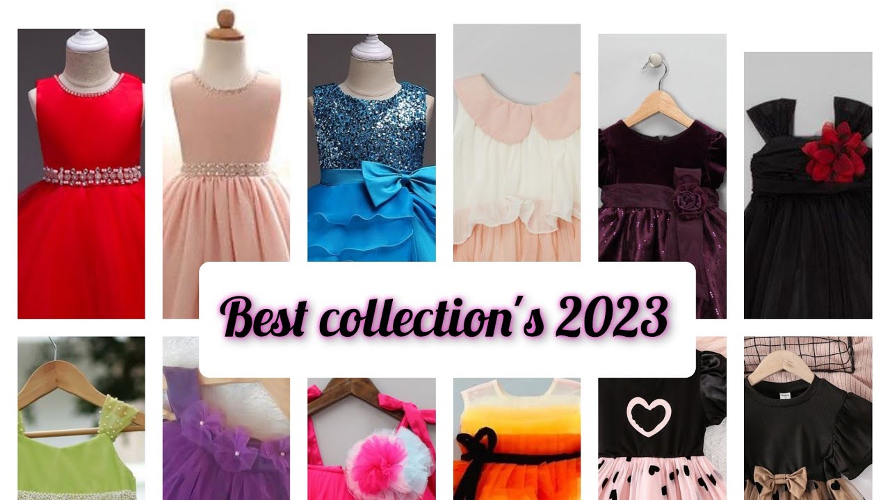 Baby's girls collections 202e•| Best colour's combination|| New designs ...