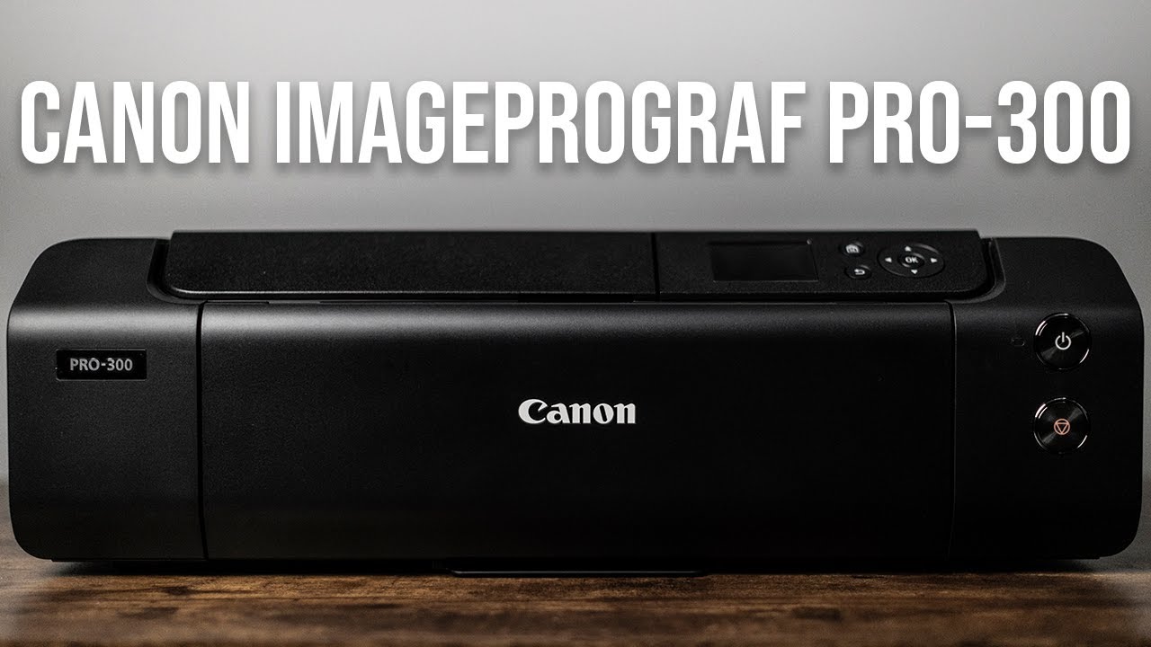 Unboxing the NEW Canon imagePROGRAF PRO-300 Printer! - YouTube
