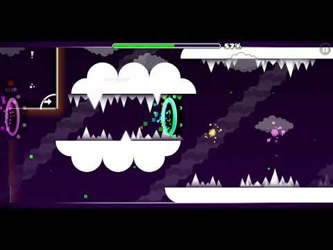 Geometry dash (my New level in process. River King) - YouTube