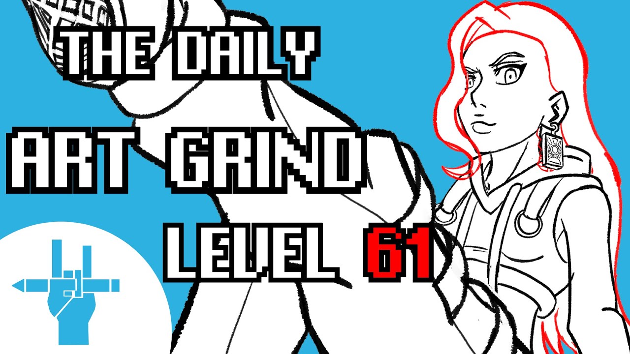 The Daily Art Grind - Level 61 Character Design project (Part 9) - YouTube