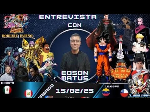 Entrevista con él actor de doblaje 🇲🇽 Edson Matus - YouTube