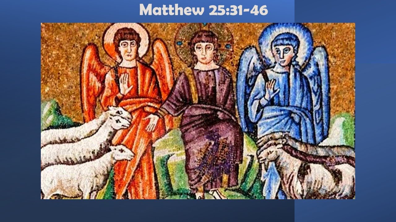 Matthew 25:31-46 - The Sheep and the Goats - YouTube