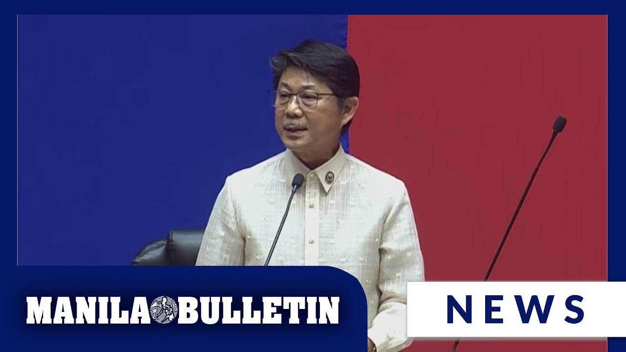 Full speech of Speaker Faustino Dy III - YouTube