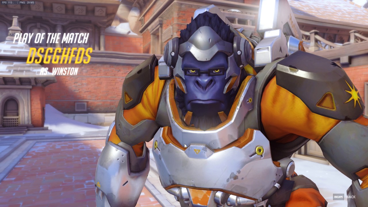 Overwatch Winston POTG - YouTube