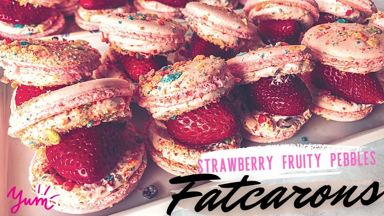 Valentine's Day Fat Macarons tutorial - Fatcarons - YouTube