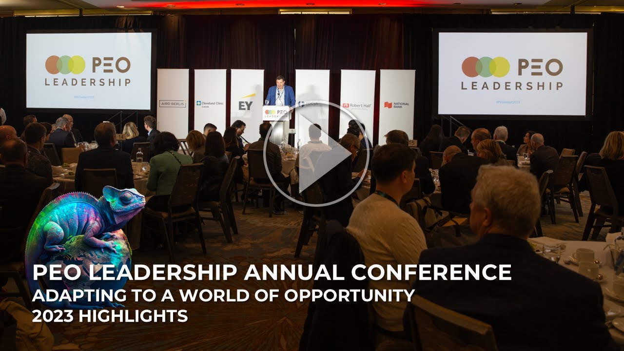 2023 PEO Leadership Conference Highlights - ADAPTING TO A WORLD OF ...